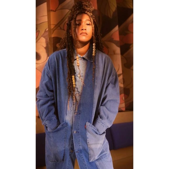 Levi's | Jackets & Coats | Levis X Naomi Osaka Denim Artist Coat | Poshmark